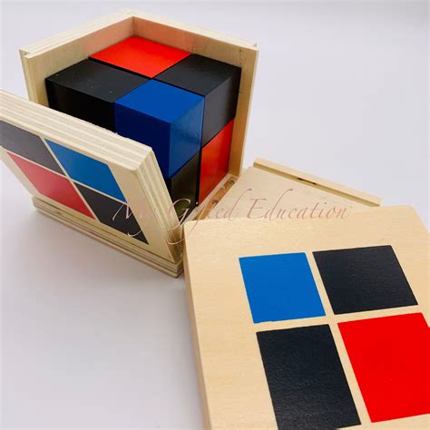 Montessori Binomial Trinomial Cube My Ted Education