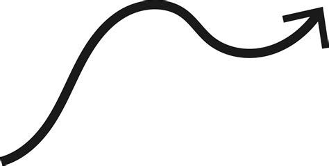 Hand Drawn Curved Arrow Shape Arrow Line 21999076 Png