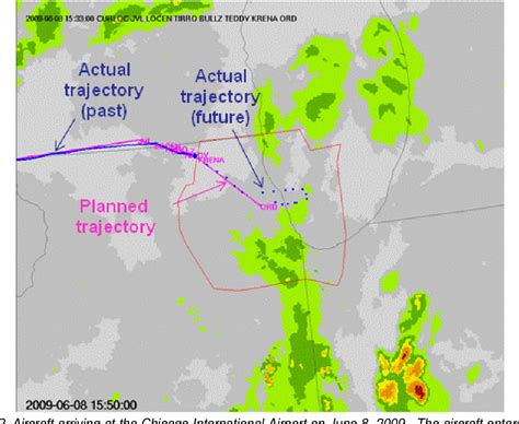 Figure 2 From Modeling Convective Weather Avoidance Of Arrivals In The Terminal Airspace