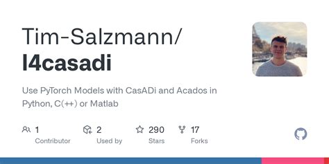Github Tim Salzmannl4casadi Use Pytorch Models With Casadi And