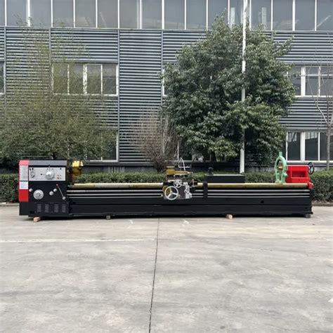 High Precision Brake Lathe Horizontal Lathe Bed Big Swing Gap Bed