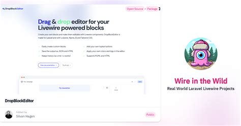 dropblockeditor wire in the wild
