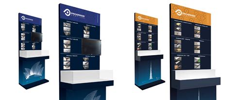 Modular Display System With Intechangeable Boards Progress Profiles