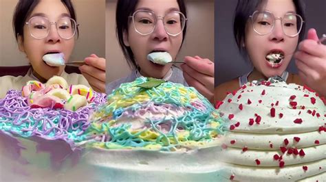 The Most Delicious Cream Cakes Yummy Asmr Chinese Mukbang Cake Eatingcake Eating Challenge丨