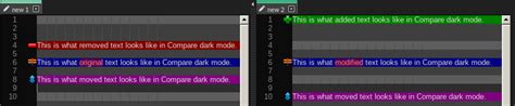 Dark Mode And Compare Plugin Notepad Community