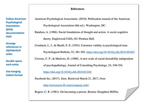 Example Of Reference Page How To Cite Newspaper Articles In Apa 10