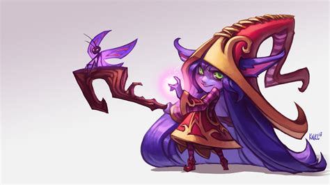 Lulu League Of Legends Hd Wallpaper By Knockwurst Zerochan