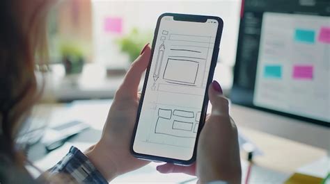Premium Photo Mobile Responsive Website Development With Uiux Front End Designer Previewing