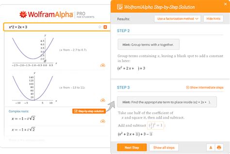 Wolfram Alpha Examples Step By Step Solutions