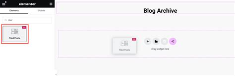 How To Display Blog Posts In A Tiled Layout Using Elementor