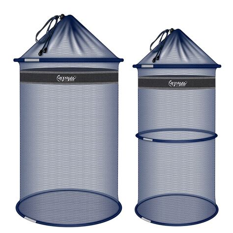 휴대용 낚시 양동이 빠른 건조 소형 메쉬 보관 가방 해변 빗질 그물 게 랍스터 포켓 생선 새우 바구니 Aliexpress