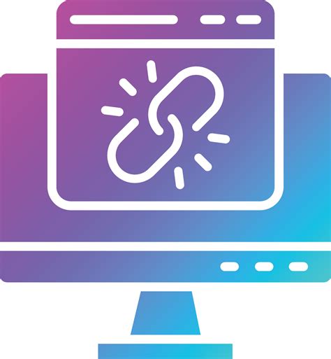 Web Link Vector Icon Design Illustration 32355188 Vector Art At Vecteezy