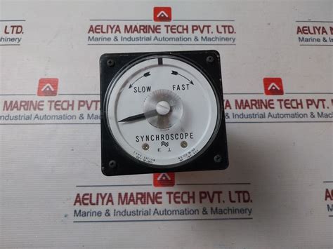 Toyo Keiki Lvf 11n Synchroscope Indicator Aeliya Marine