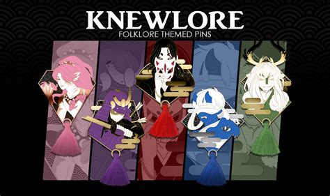 Enamel Pins Based Off Yokai R Yokai