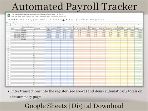 Automated Payroll Report Easy To Use Employee Payroll Template Automated Payroll Report Easy To Use Employee Payroll Template