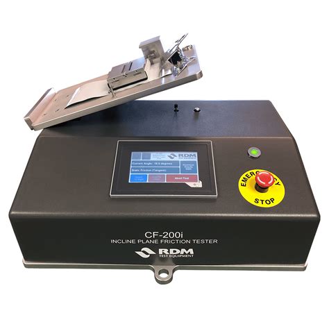 Friction Testing Equipment Rdm Test Equipment