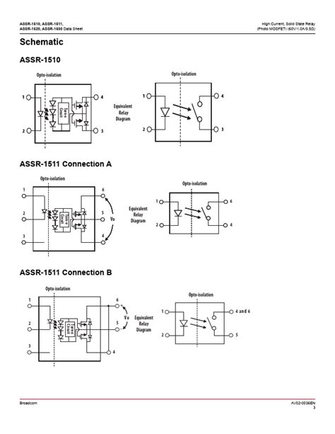 Assr 1530 Datasheet Pdf Solid State Relay Broadcom