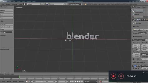 How To Create 3D Text In Blender YouTube