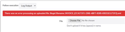 There Was An Error Processing An Uploaded File Illegal Filename