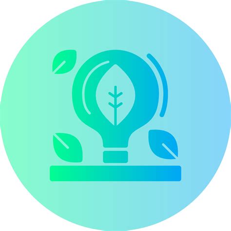 Lightbulb Gradient Circle Icon 39533323 Vector Art At Vecteezy