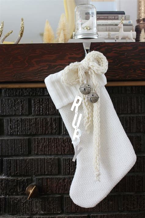 Try This Personalize A Stocking A Beautiful Mess