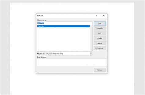 How To Use Vba To Document Custom Styles In A Microsoft Word Document Techrepublic