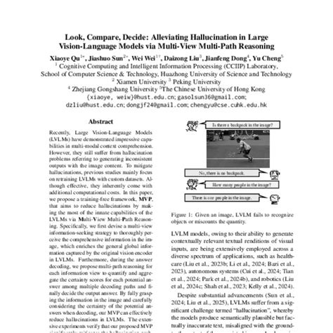 Look Compare Decide Alleviating Hallucination In Large Vision Language Models Via Multi View