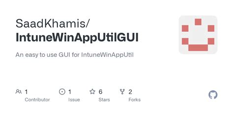 Github Saadkhamis Intunewinapputilgui An Easy To Use Gui For Intunewinapputil