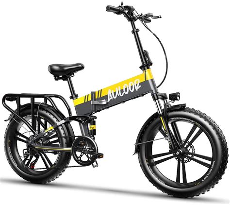 Zhengbu 750w Foldable Electric Bike For Adults With 20”x4”fat Tiree B
