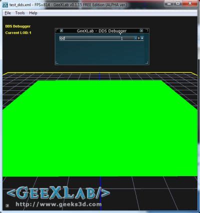 Mipmap Levels Debugging With A DDS Debug Texture Geeks D