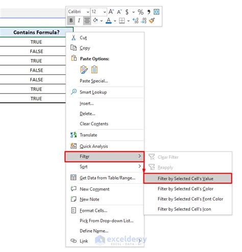 how to filter cells with formulas in excel 2 methods exceldemy