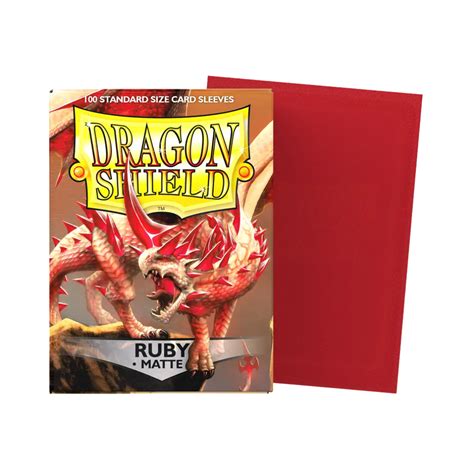 Protector Dragon Shield Standard Matte Ruby