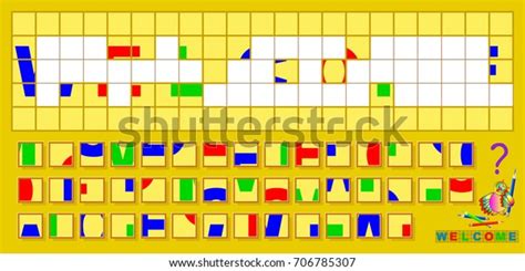 Logic Puzzle Game Need Find Correct Stock Vector Royalty Free 706785307 Shutterstock