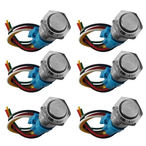Interruptor De Bloqueo Automático De Botón De Barco Automático De 6
