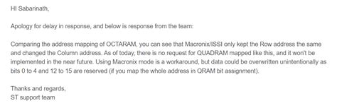 Solved Qspi External Ram Stmicroelectronics Community