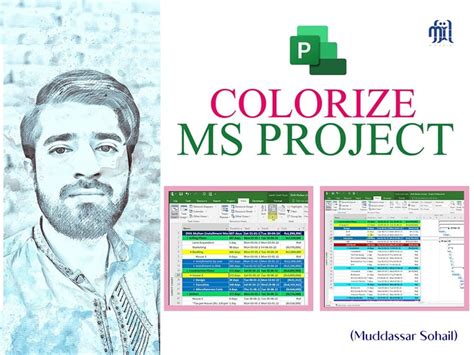 Colorful Ms Project Tasks In Gantt Chart Using Vba Macros Button Upwork