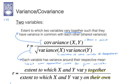 Kin 206 Calculating Correlation Learners Notes April 4 Flashcards