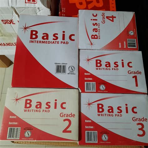 Grade Pad Paper Grade 1 2 3 4 And Intermediate Pad Lazada Ph