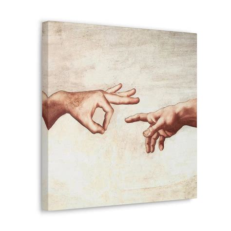 Unveil The Artistic Genius Michelangelo Parody Canvas Wraps