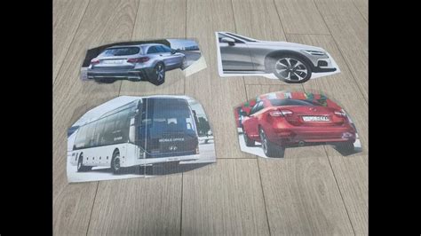 손코팅필름으로 코팅한 종이 자동차 Youtube