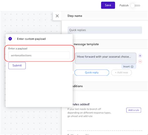 Bot Builder Custom Payload As A Bot Trigger Vonage Api Support