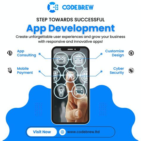 Appdevelopment Mobileapps Techsolutions Businessgrowth Uiuxdesign Codebrew
