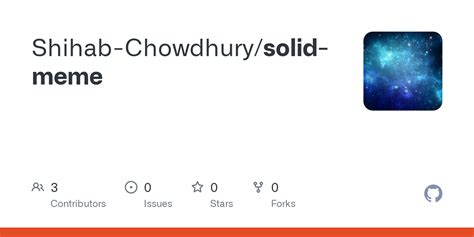 Github Shihab Chowdhurysolid Meme