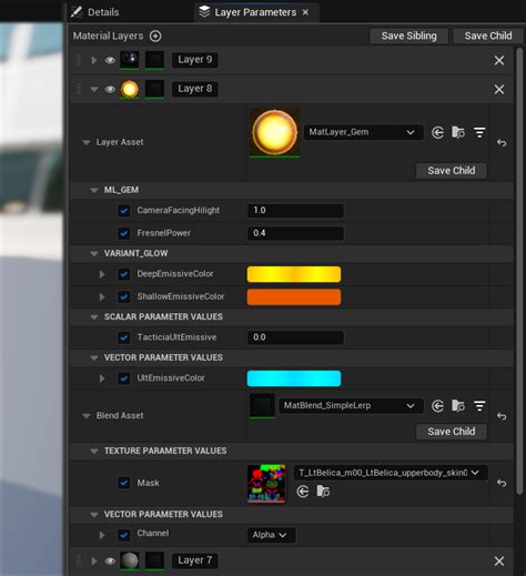 Using Material Layers In Unreal Engine Unreal Engine 54 Documentation Epic Developer Community