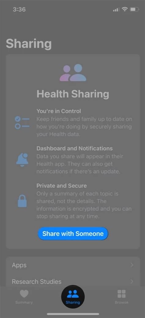 How To Set Up Health Sharing In IOS On IPhone