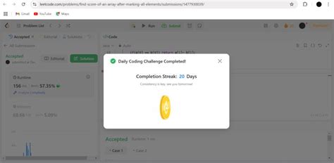 Suhanjali Kumari On Linkedin Leetcode Coding Problemsolving Growthmindset 100daysofcode Tech