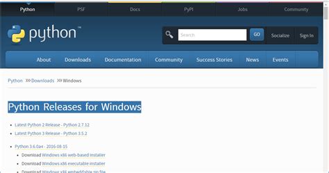 Jan David Narkiewicz Developer Python Installing On Windows