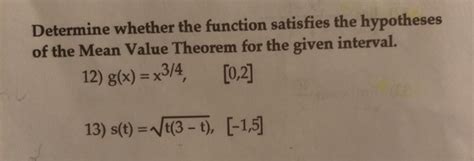 Solved Determine Whether The Function Satisfies The