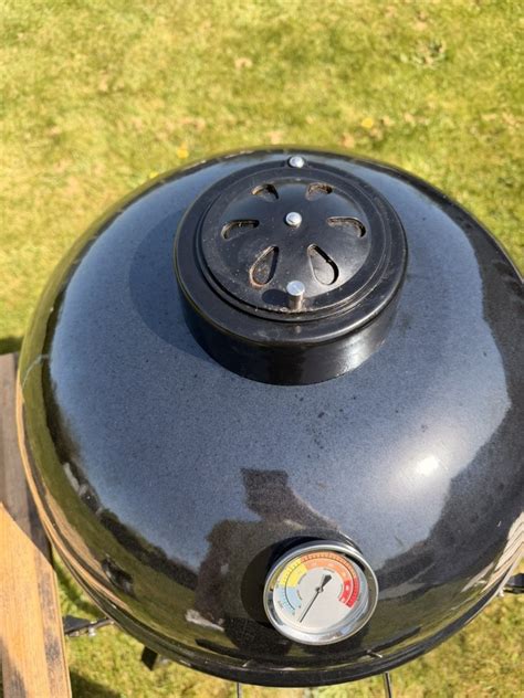 Aldi Gardenline Kamado Egg Ceramic Bbq With Cover Ebay Uk