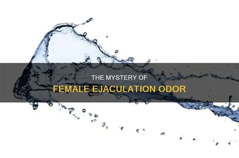 The Mystery Of Female Ejaculation Odor Medshun